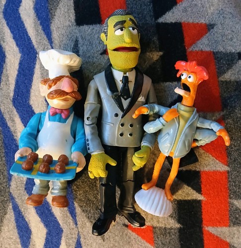 The Muppets Lot Swedish Chef Pepe The Prawn Johnny Flame | eBay