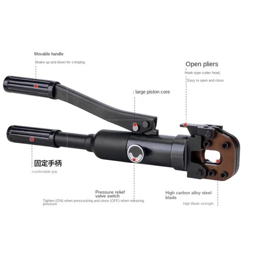 CPC-20A Manual Cable Cutter for Cutting Steel Strands and Wire Ropes ...