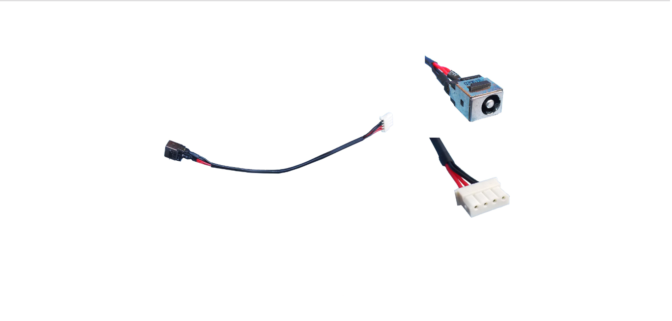 DC Power Port Jack Cable for Fujitsu LifeBook AH531 AH 531 LH531 ...
