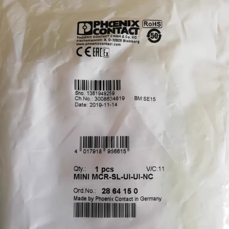 1 pcs 2864150 MINI MCR-SL-UI-UI-NC For Phoenix Contact isolation ...