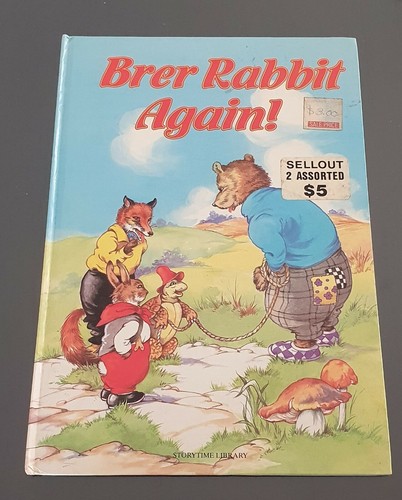 Vintage 1987 Hardcover Book VGC for age Brer Rabbit Again Rene Cloke | eBay