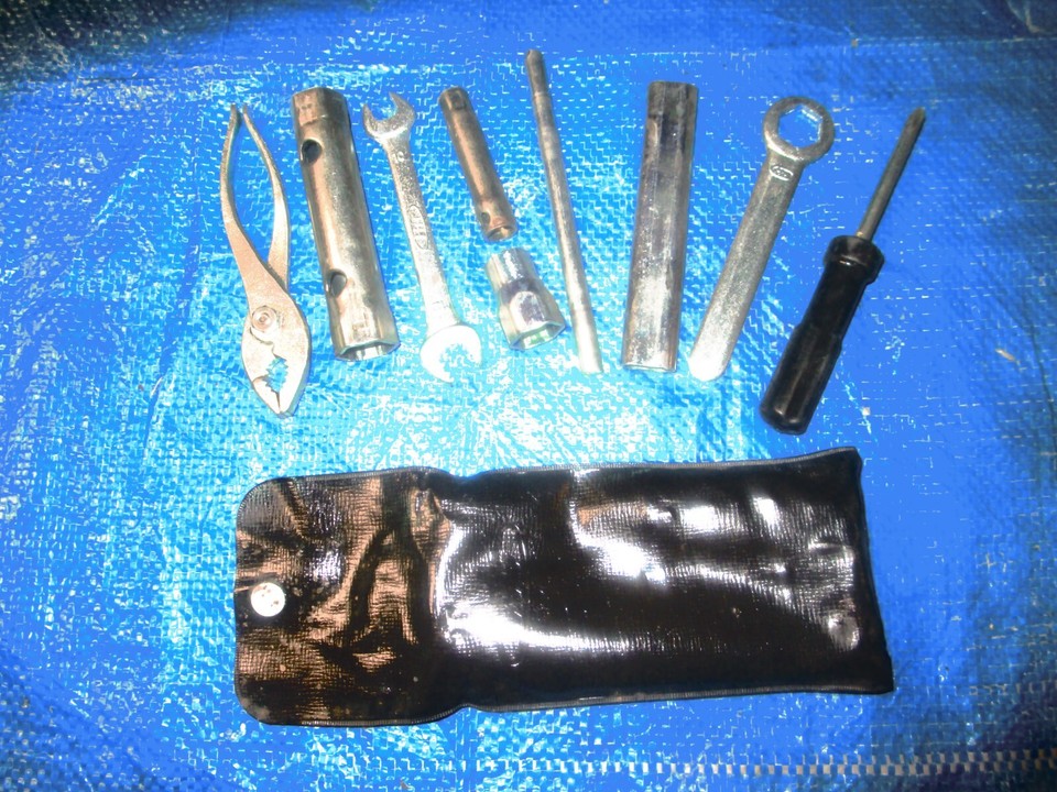 Vintage 1970's 1980's 9-piece Honda motorcycle Tool Kit | eBay