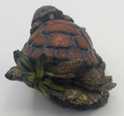 Resin Tortoise Turtle with Baby on Back | eBay