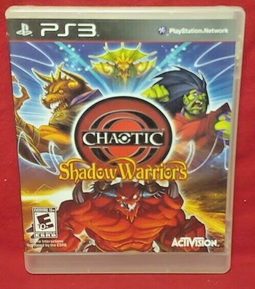 Chaotic Shadow Warriors - Sony PlayStation 3 PS3 Game Tested + Works | eBay