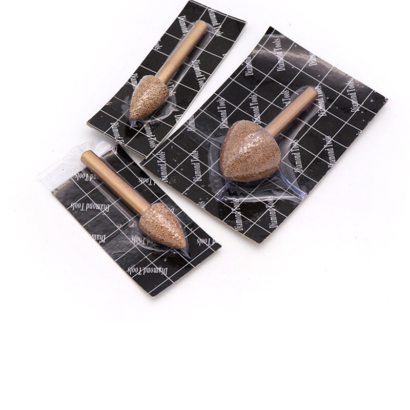 46 100 Grit Bullet Brazing Diamond Grinding Burrs Bit Die Grinder 1/4 ...