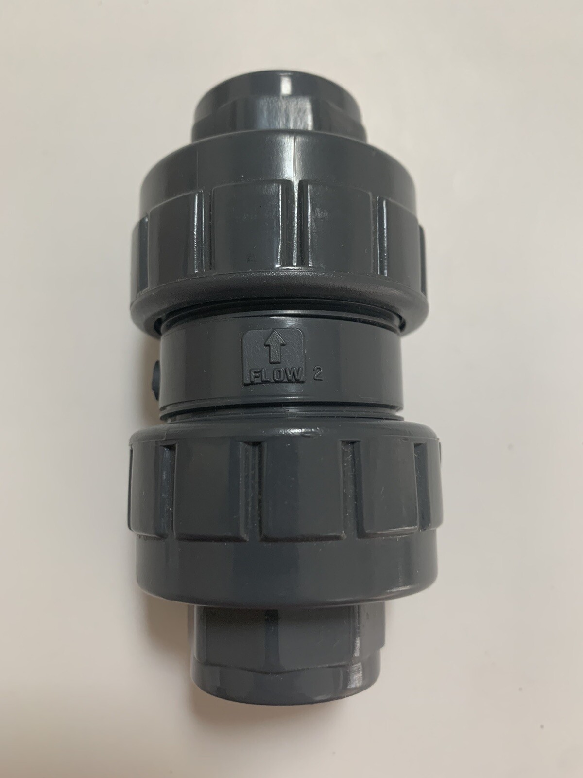 Colonial 1/2” PVC/Viton True Union Ball Check Valve | eBay