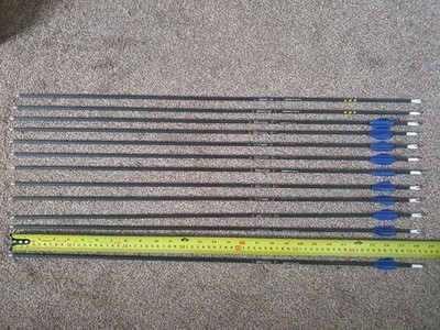 12x - Easton ACC Arrows, 3-04 / 680, Approx 28 1/8" | eBay UK