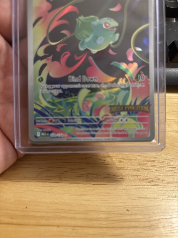 Pokemon Card Bulbasaur 133/132 - Mega Evolution Stamped Promo Sealed | eBay