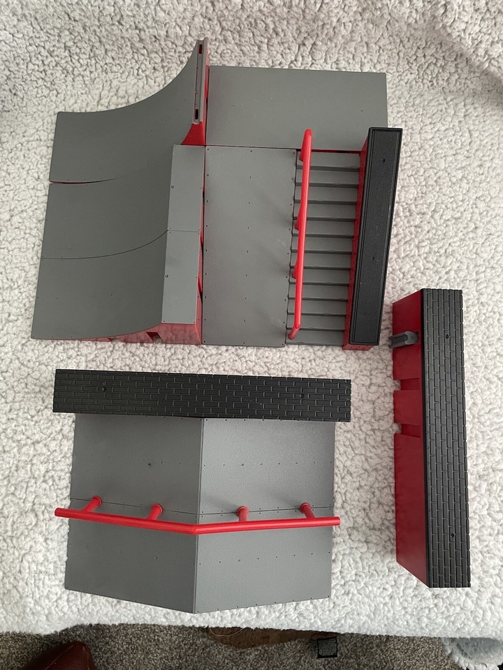 Tech Deck Mix Ramp Lot Mega Ramps Grind Rail Build-a-Park 2010 Spin ...