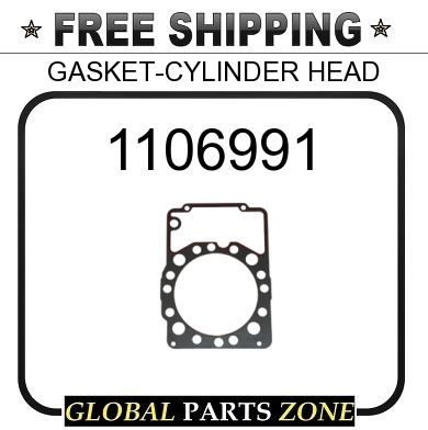 1106991 - GASKET-CYLINDER HEAD 10111882748567 for Caterpillar (CAT) | eBay