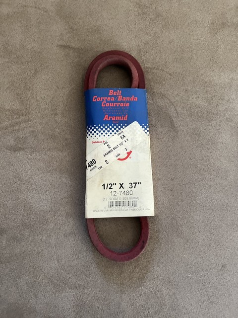 Rotary 12-7480 Belt (1/2” ”) for sale online | eBay
