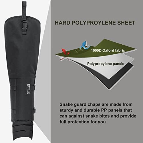 Snake Guard Chaps for Hunting: Snake Bite Protection Chaps, Waterproof ...