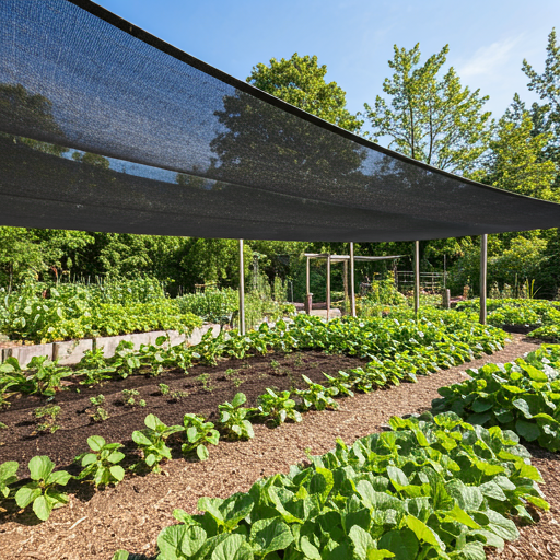 50% UV Sunblock Shade Cloth for Plant Cover Greenhouse Barn MANY SIZES ...