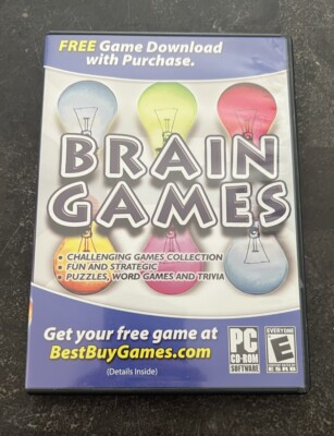 Brain Games PC CD-ROM Video Game 2011 Software VALUSOFT challenge ...