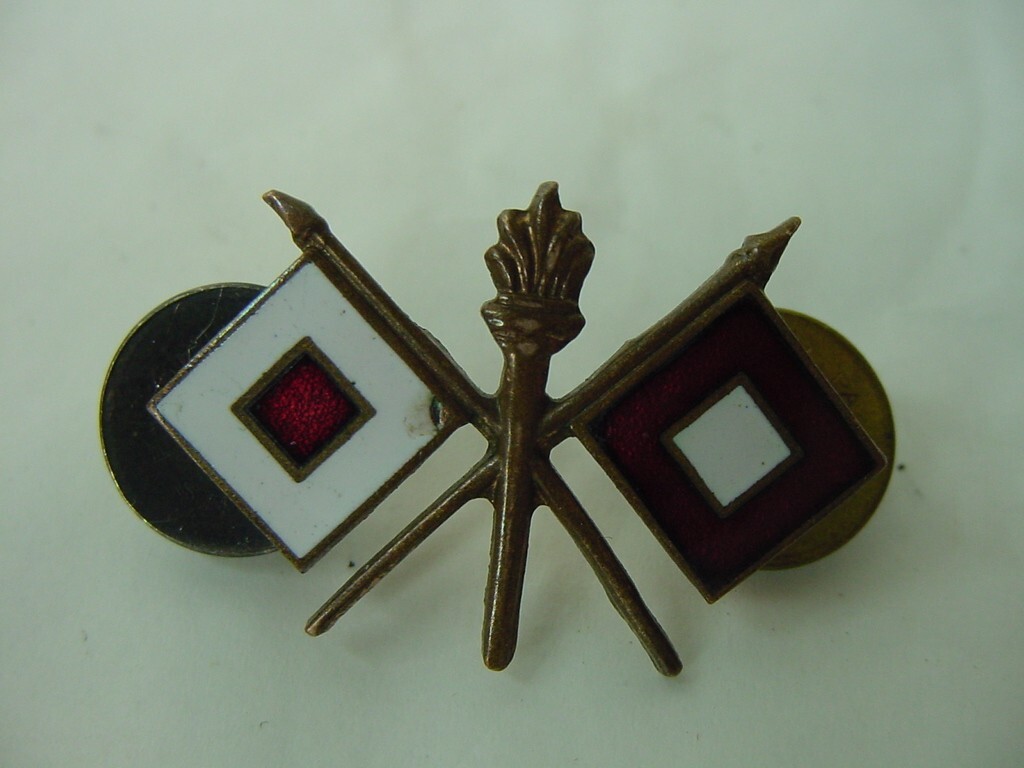 PIN PINBACK - UNITED STATES ARMY SIGNAL CORPS | eBay