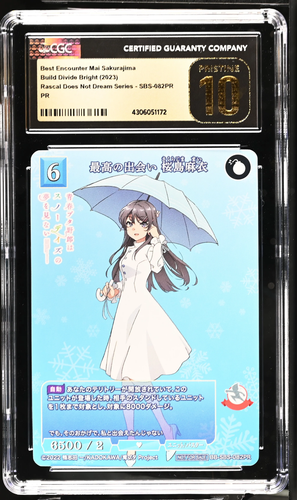 2023 Build Divide Bunny Girl Senpai Mai BB-SBS-082PR PR CGC 10 Pristine | eBay
