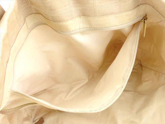 Chanel Tote bag New travel line Beige Woman Authentic Used T8565 | eBay