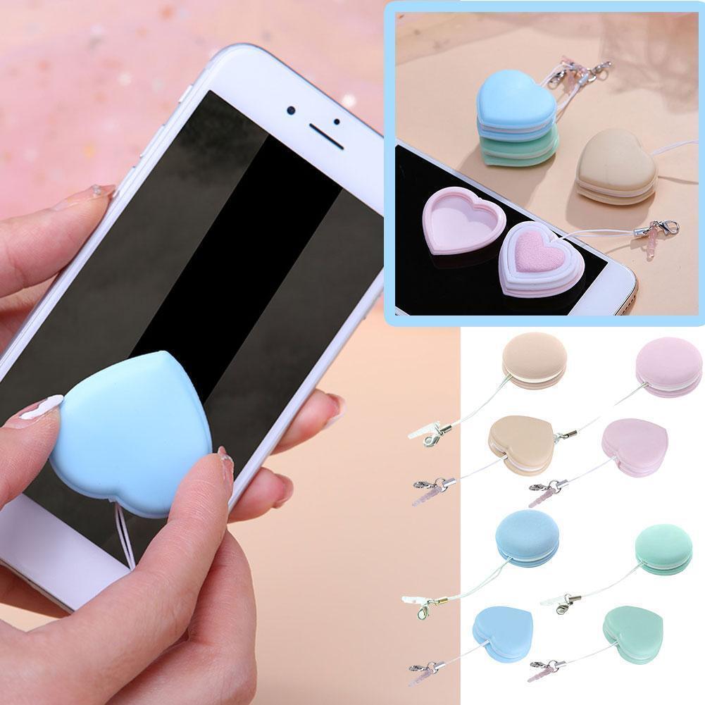 Mobile Phone Screen Lens Wipe Glasses Macaron Shape Colors` Candy Cloth ...