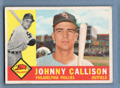1960 Topps #17 Johnny Callison VG GO257 | eBay