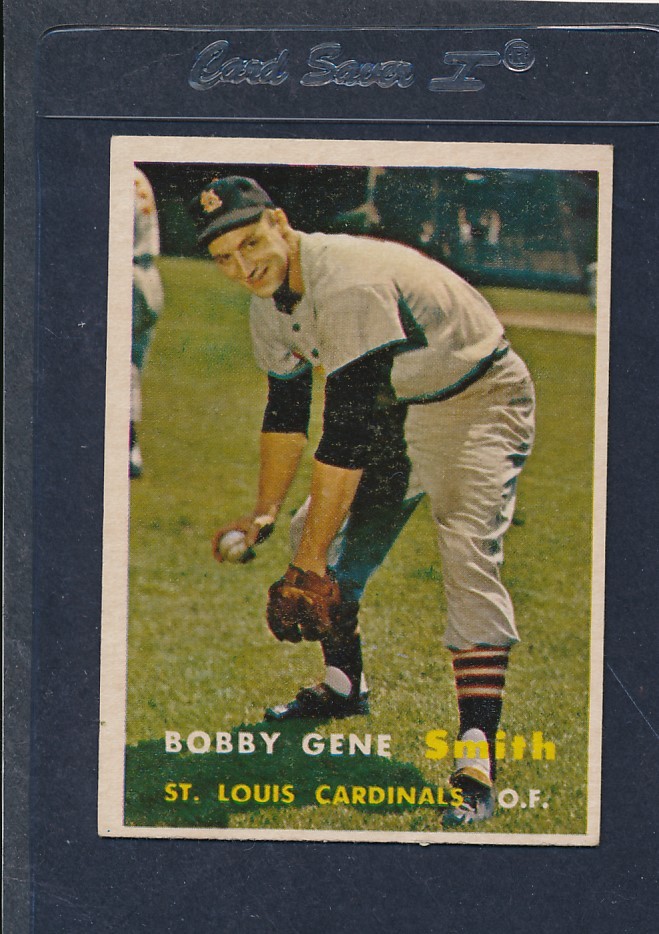 1957 Topps #384 Bobby Gene Smith Cardinals EX 57T384-82216-1 | eBay