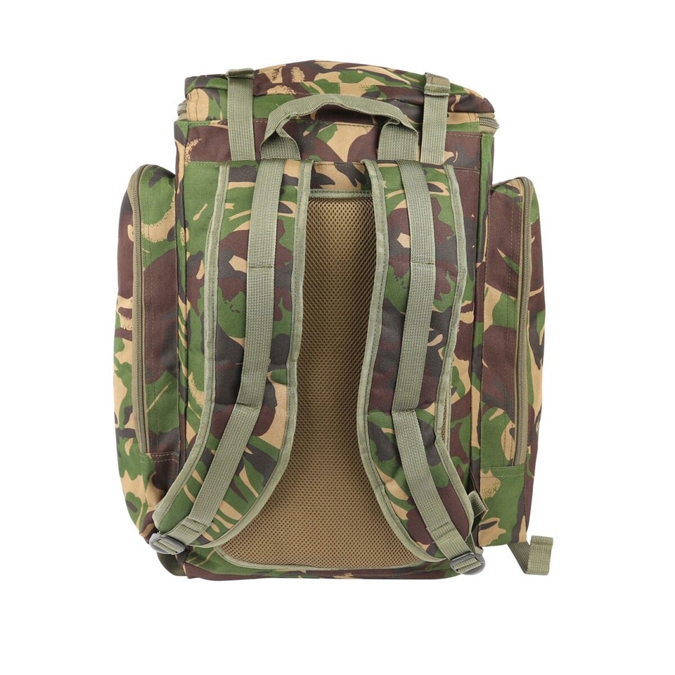 Carp Fishing Rucksack Camo DPM 50 Litre Luggage Tackle 6 Pockets ...
