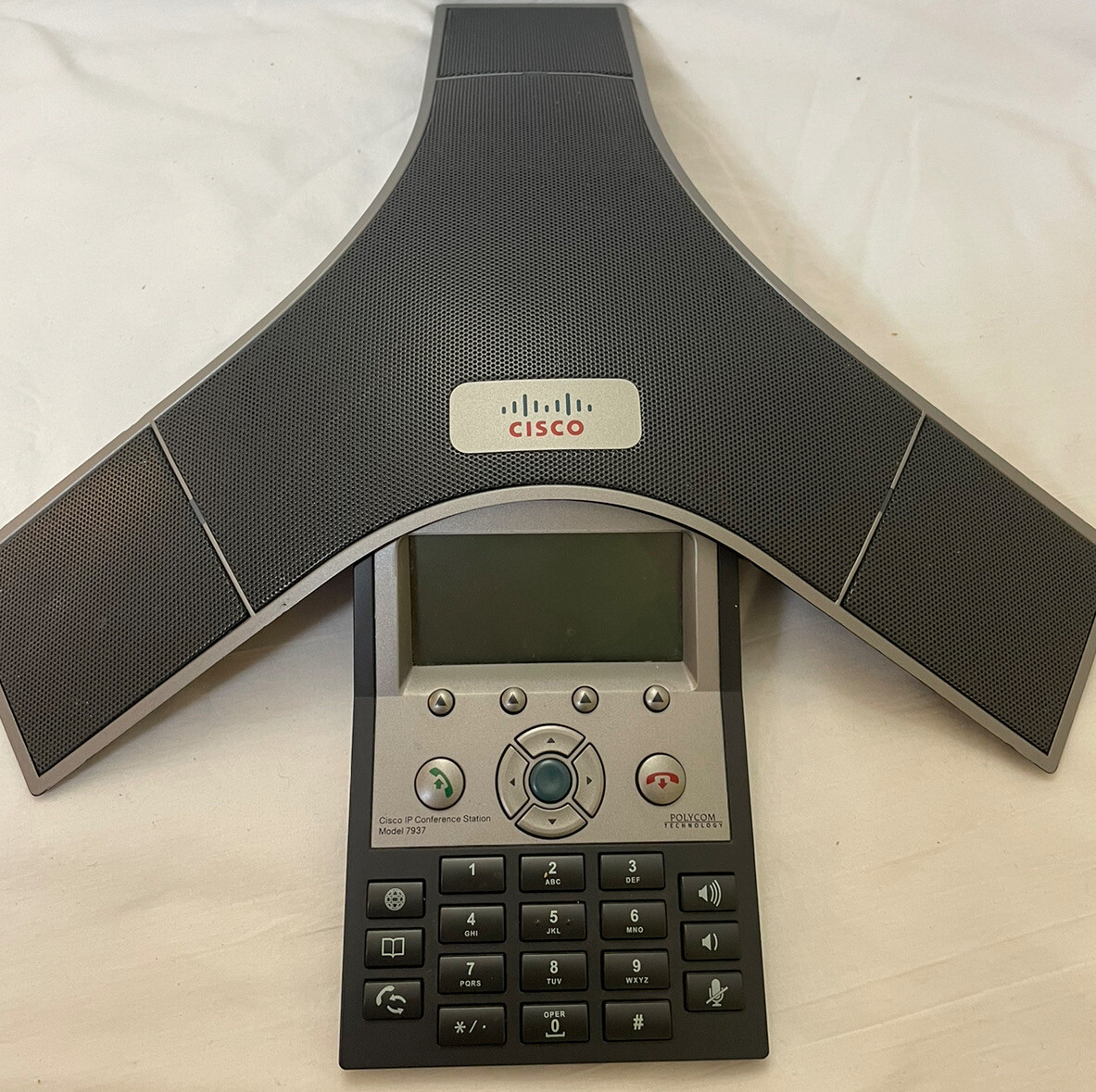 Cisco CP-7937 Polycom IP Unified Conference Station Phone Used | eBay