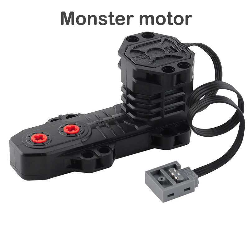 Mould King MOC Power Functions Motor Set Monster M XL Steering Servo PF ...