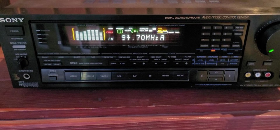 Sony STR-AV1020 Surround Sound AM/FM Stereo Receiver | eBay