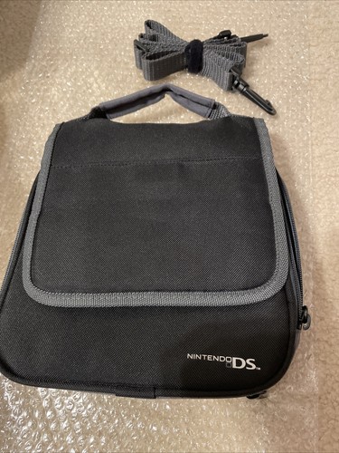 Nintendo DS/3DS Travel Case Carrying Bag Messenger Bag Black w ...