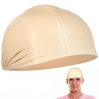 2 Count Reusable Bald Cap for Wigs Latex Head Cover Men Halloween | eBay UK