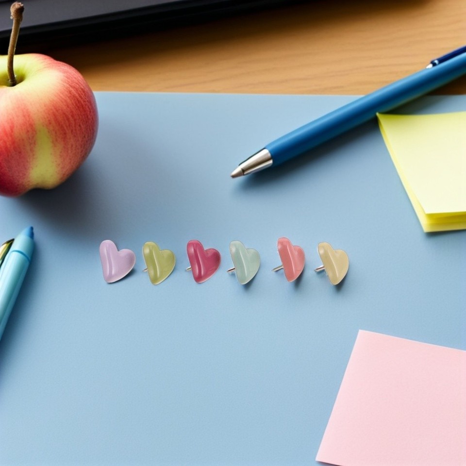 58 Pcs Pinnwandnadeln Dekorative Push -Stifte Kreative Thumbtacks | eBay