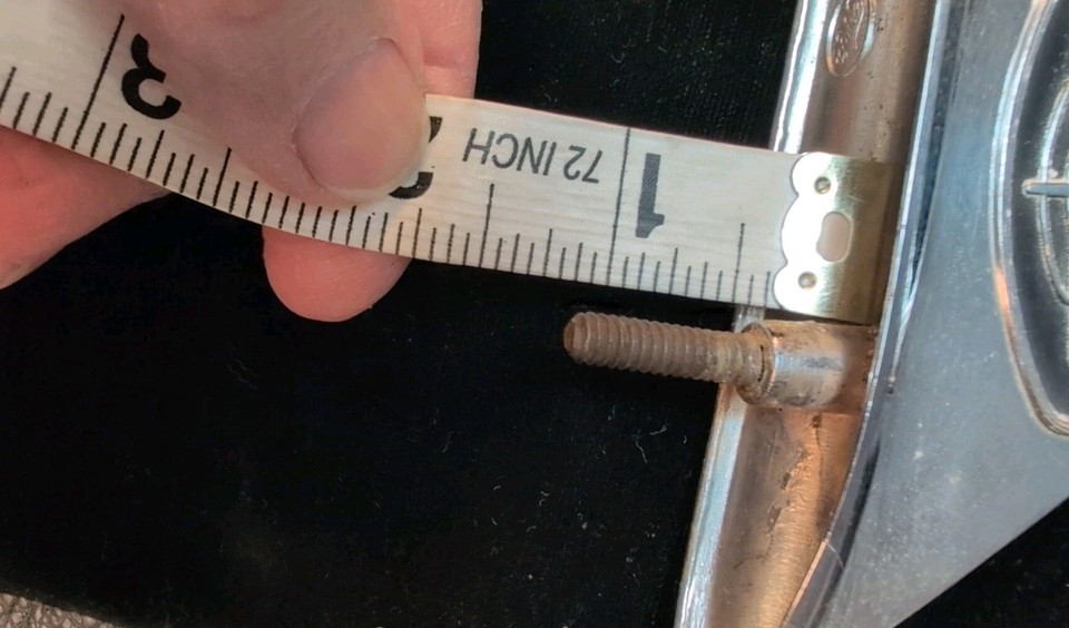 63 Ford Galaxie Front Fender Top Ornament Trim Emblem C3AB 1CA1C1 BLH 4 ...