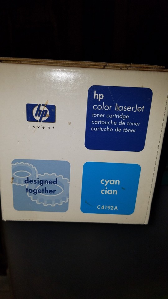 HPC4192A Cyan Laserjet Toner Cartridge for HP4500, HP4550 | eBay