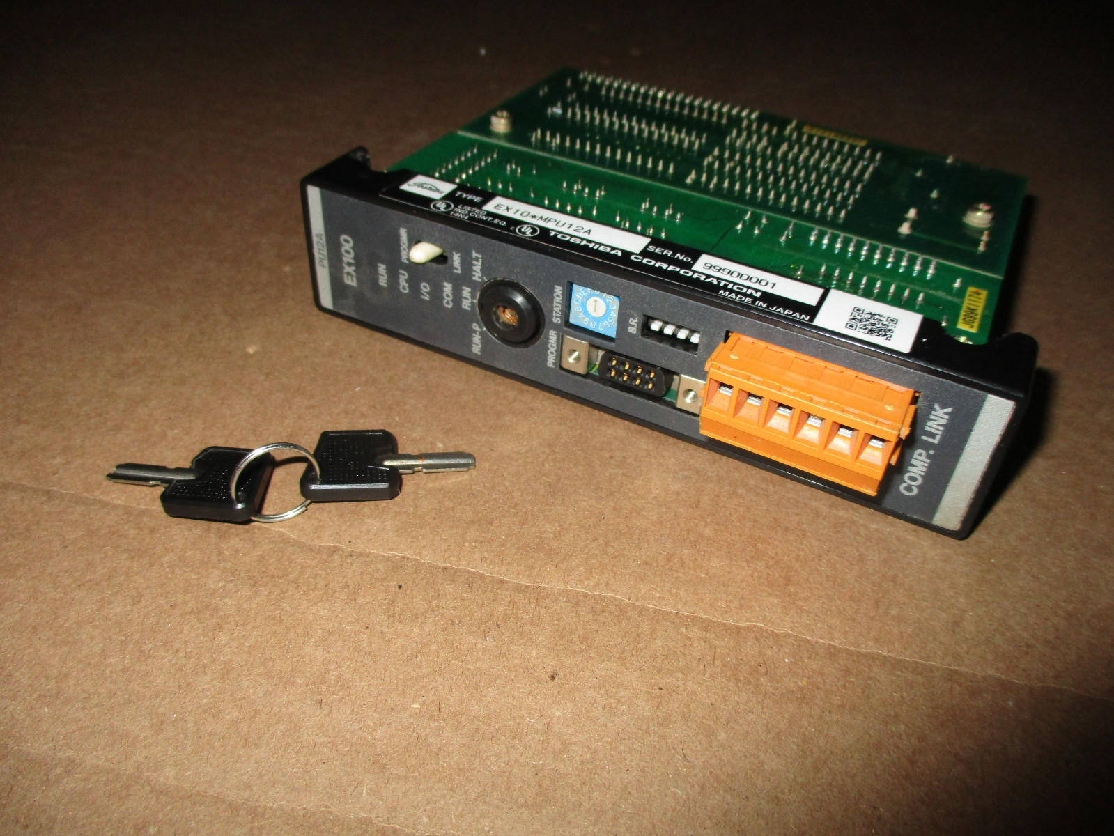 Toshiba EX10*MPU12A Comp Link Module w/ Key EX10-MPU12A PU12A EX100 ...