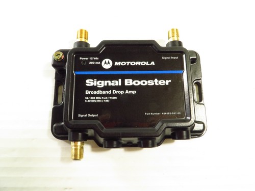 Motorola Signal Booster - Broadband Drop Amp Amplifier Only - Model ...