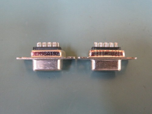 ITT DEM-9S-A197 Qty of 10 per Lot Conn D Subminiature SKT 9 POS Solder ...