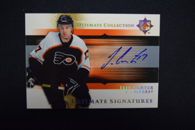 Jeff Carter 2005-06 UD Ultimate Collection Ultimate Signatures ...
