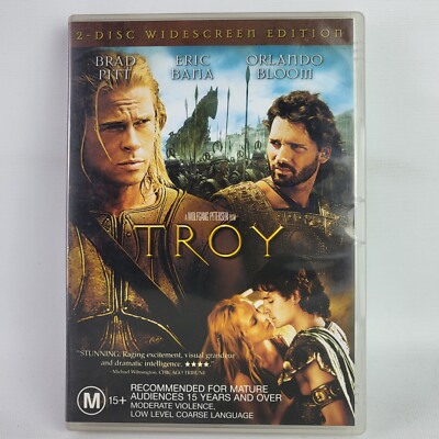 Troy (DVD, 2004) Brad Pitt 9325336037119 | eBay Australia
