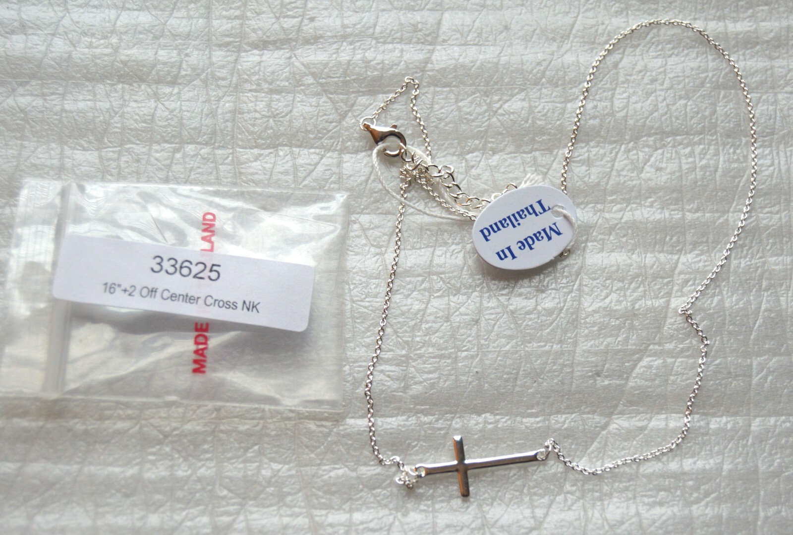 Silver 925 Off Center Cross Necklace #jewelry #Cross #fashion # ...