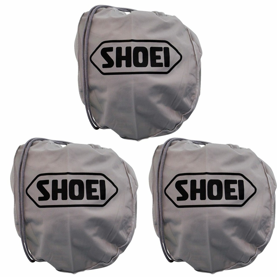 Genuine Shoei Fleece Lined Motorcycle Helmet Racing Bag or Cloth Helmet ...