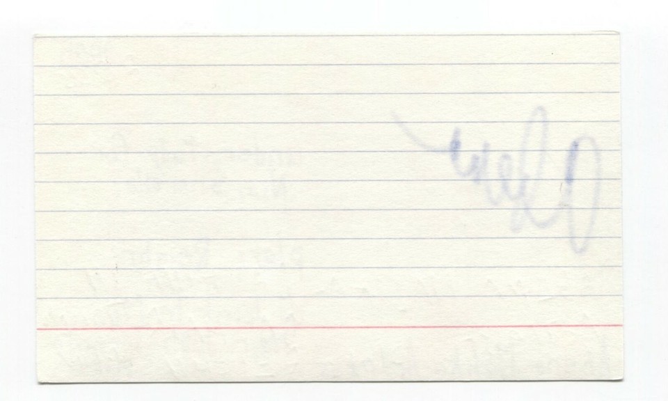 Abena Malika Signed 3x5 Index Card Autographed Signature Actress Singer ...