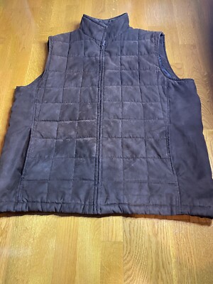 Rainforest Men’s Full Zip Quilted Vest Size 2XL 100% Polyester ( Pit.28 ...