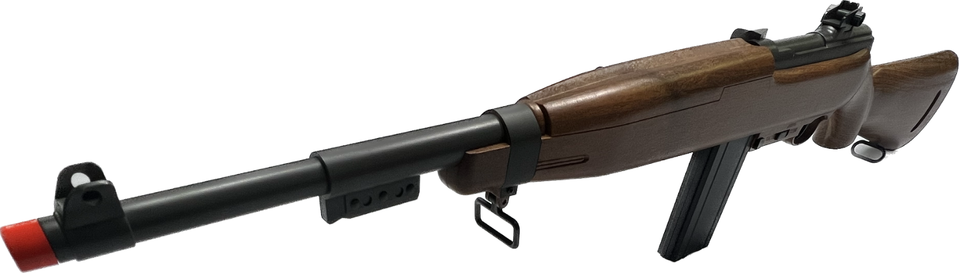 WELL D69 WORLD WAR II M1 CARBINE ELECTRIC Fake Wood AIRSOFT RIFLE ...