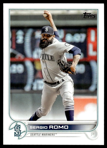 2022 Topps Update #US322 Sergio Romo Seattle Mariners | eBay