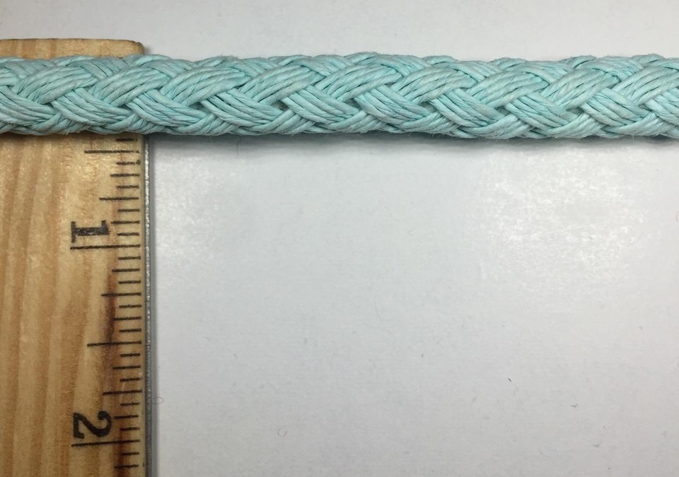 1/2" Plastic Braided Tubular Drawstring Cord -10 Continuous Yards- Many ...