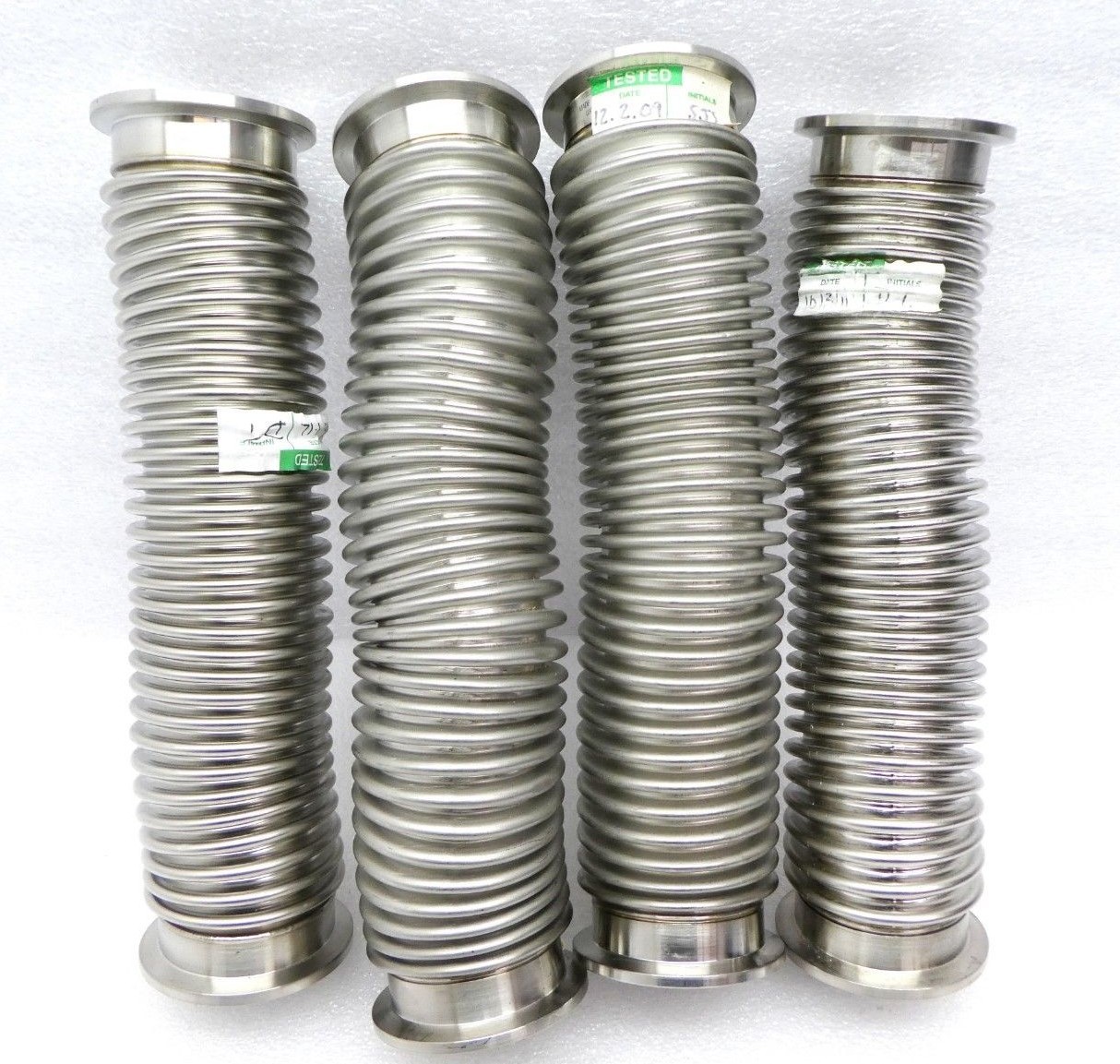 Edwards Flexible Bellows Vacuum Hose 8.5" NW40 KF40 Reseller Lot of 4 ...