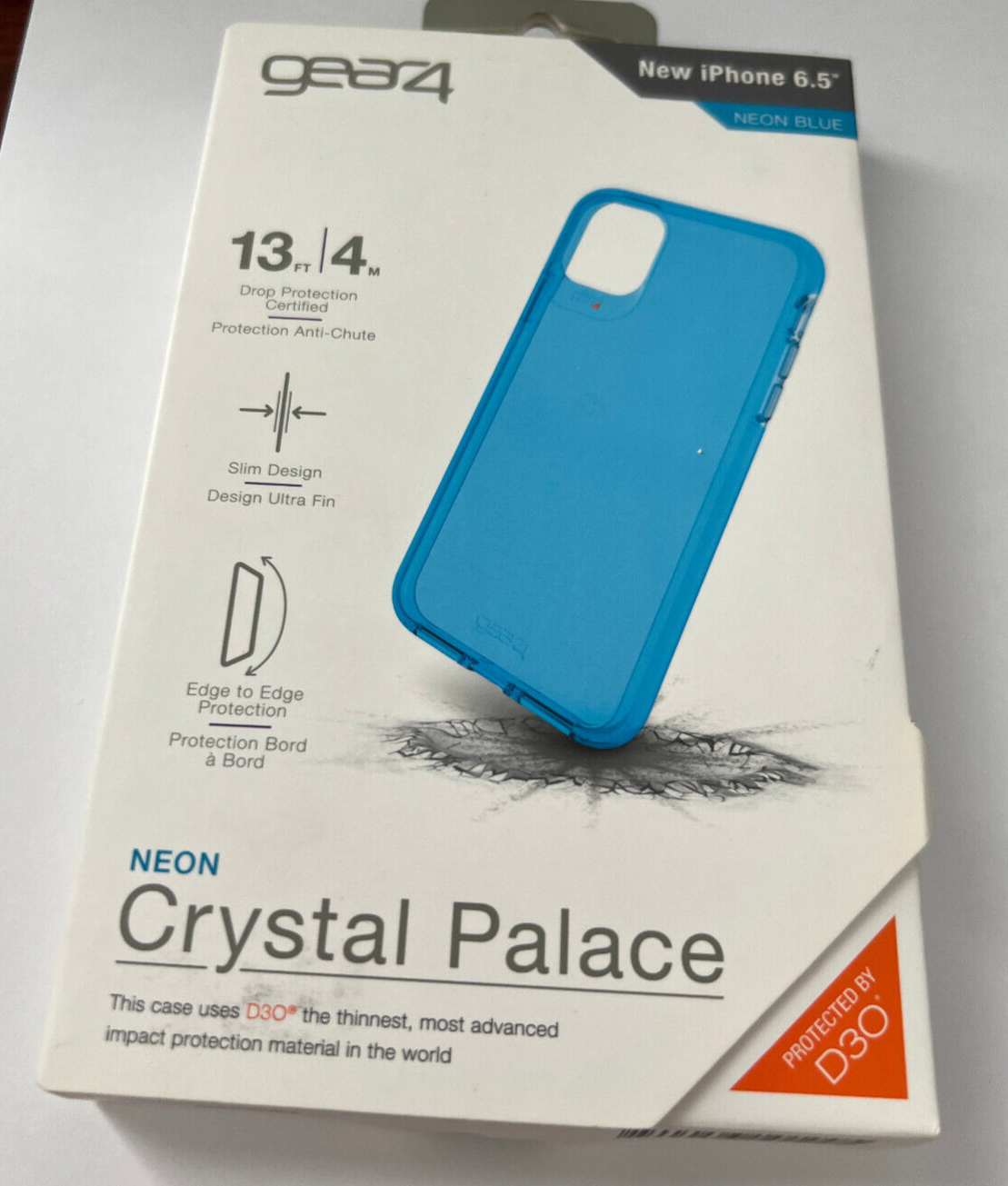 Gear4 Crystal Palace Series Case for Apple iPhone 11 Pro Max 6.5" (Neon ...
