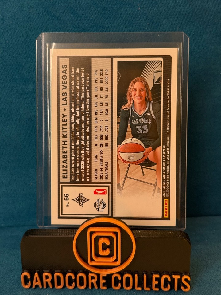 2025 Panini Donruss WNBA - Elizabeth Kitley- /125 Green Holo Laser | eBay