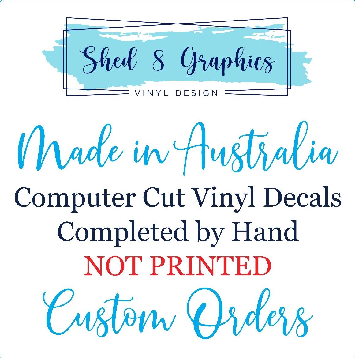 UHF CH-18/40 - Gloss Vinyl Sticker Decal Black - Caravan Motorhome Car ...