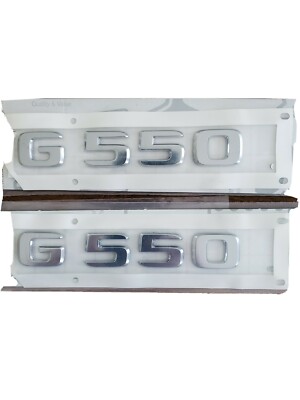 New Genuine Mercedes-Benz G550 emblems. Part A 463-817-18-00. From ...